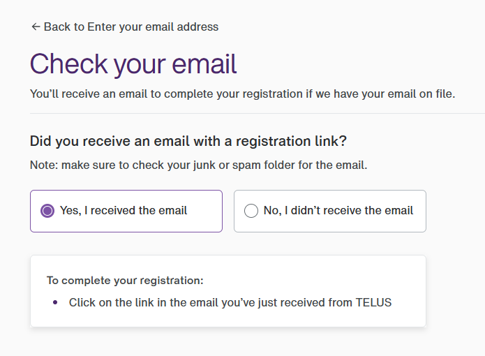 Register to My TELUS | TELUS Neighbourhood